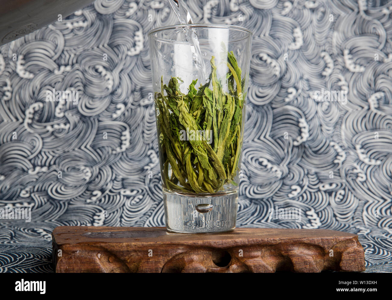 Green Tea - Taiping Monkey Kui Stock Photo - Alamy