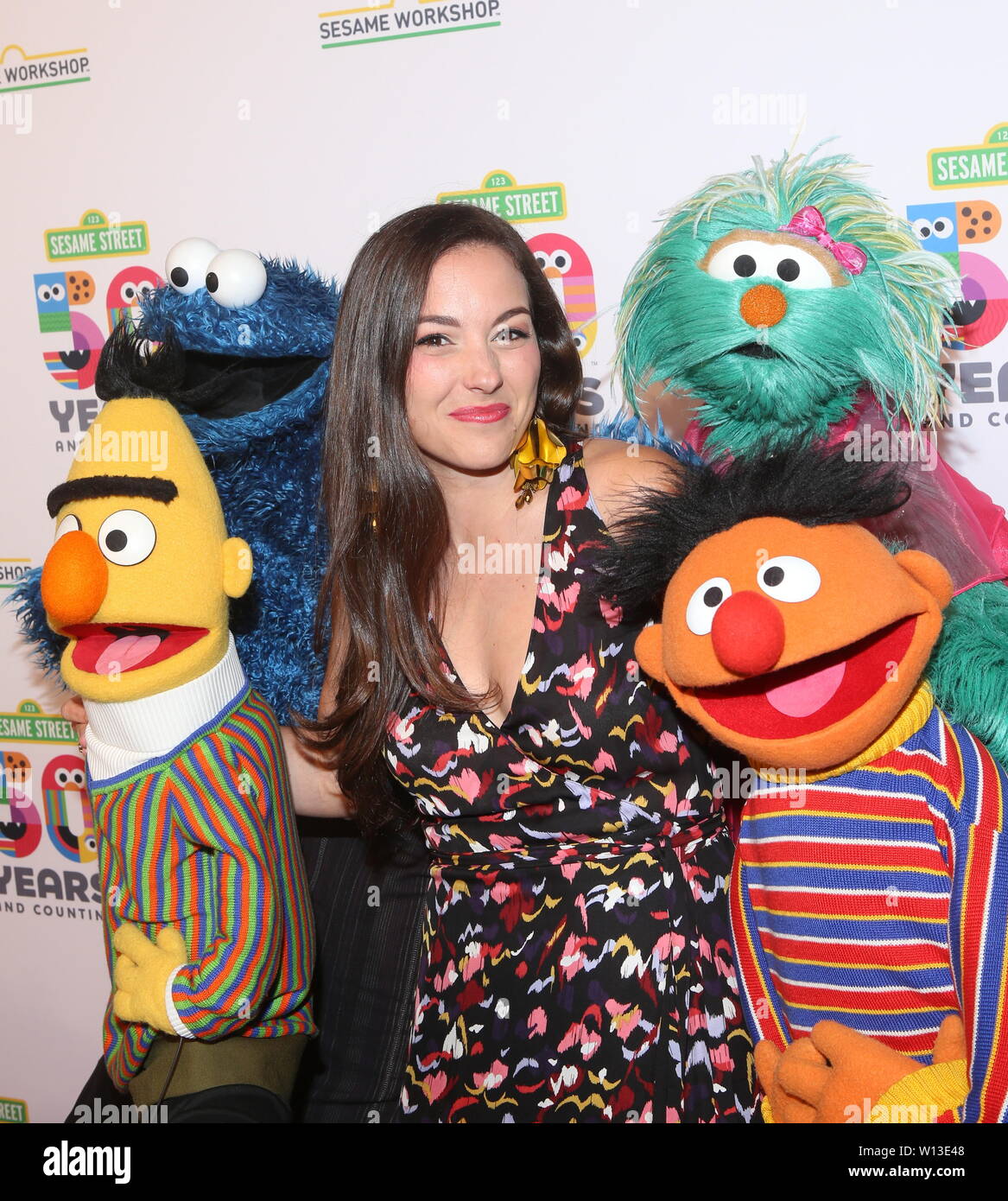 Sesame Workshop's 50th Anniversary Benefit Gala held at Cipriani Wall ...