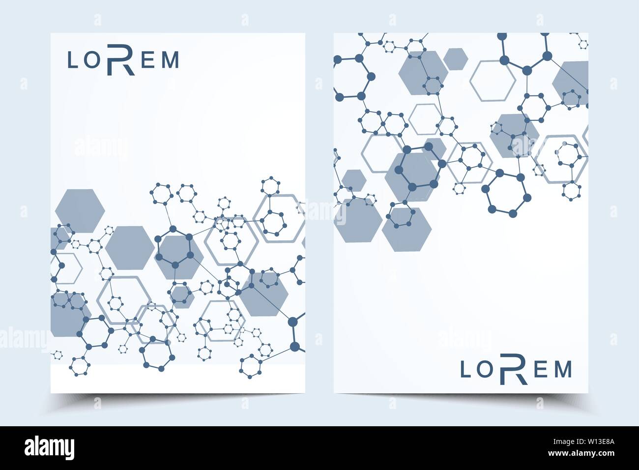 Vector templates for brochure magazine leaflet flyer cover booklet ...