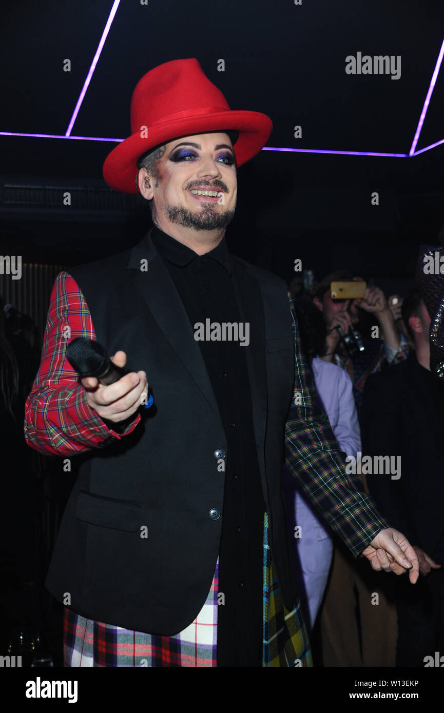 Boy George and Jamie Hannah launch House of Truth at The Wellington ...