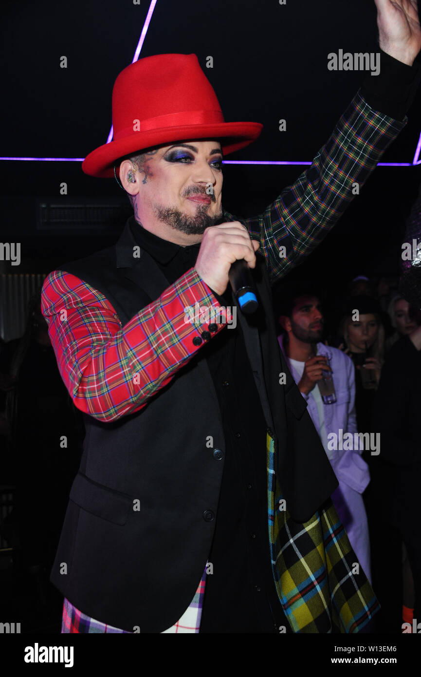 Boy George and Jamie Hannah launch House of Truth at The Wellington ...