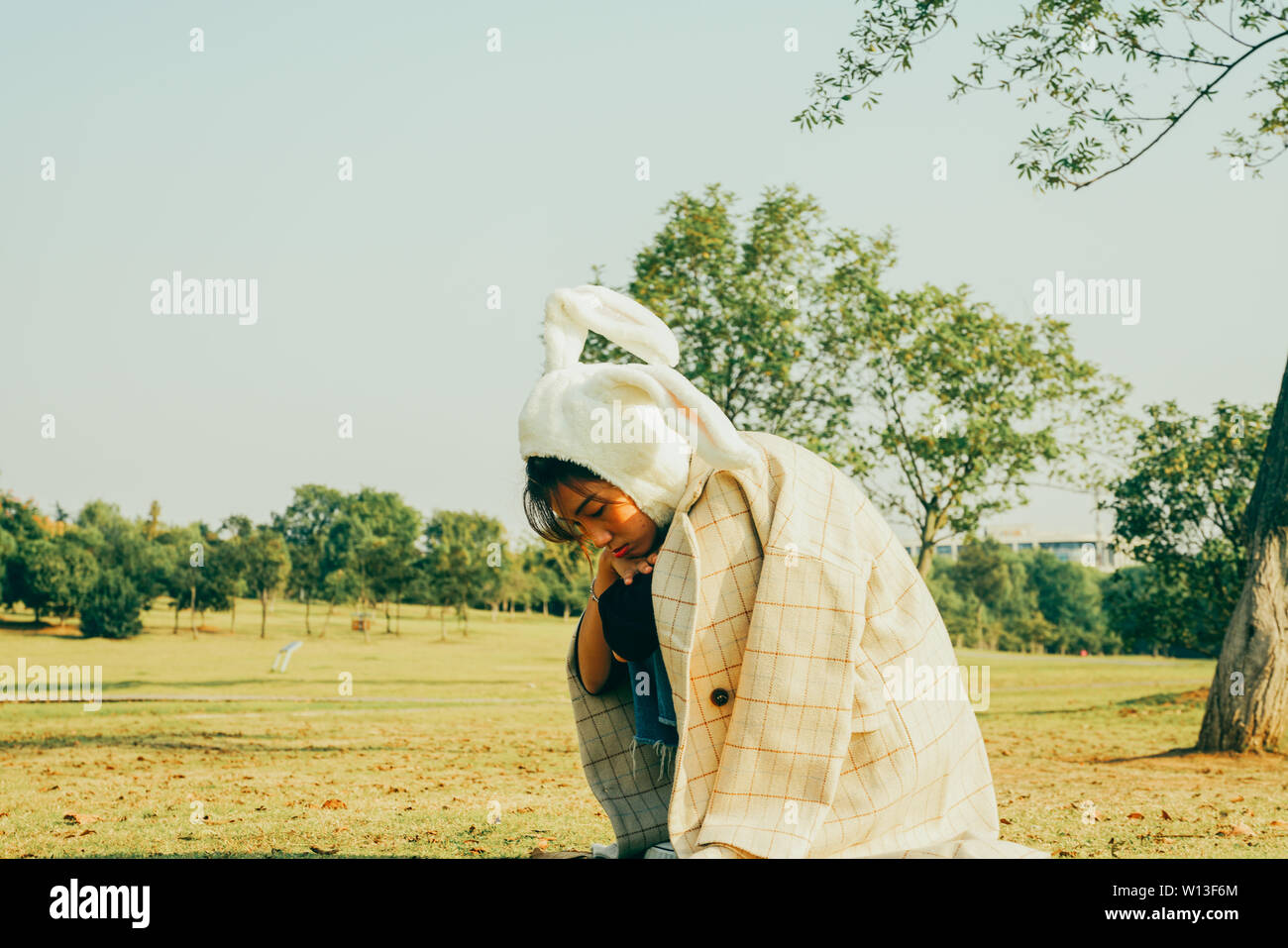 Nature, lawn, girls, children, summer, play, leisure, outdoor ...