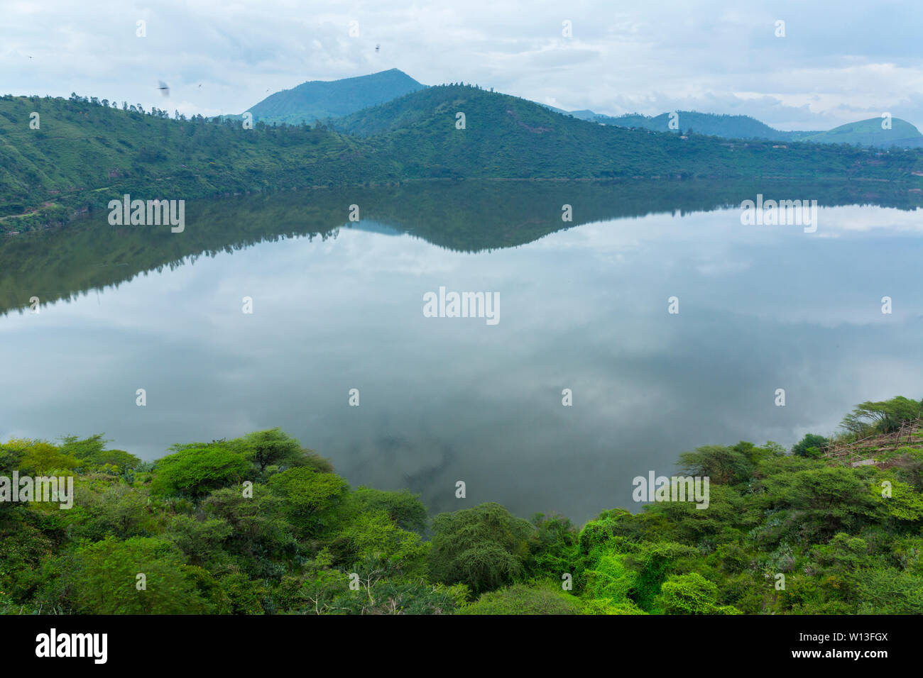 Bishoftu Lake, Debre Zeyit, Oromía, Etiopia, Africa Stock Photo - Alamy