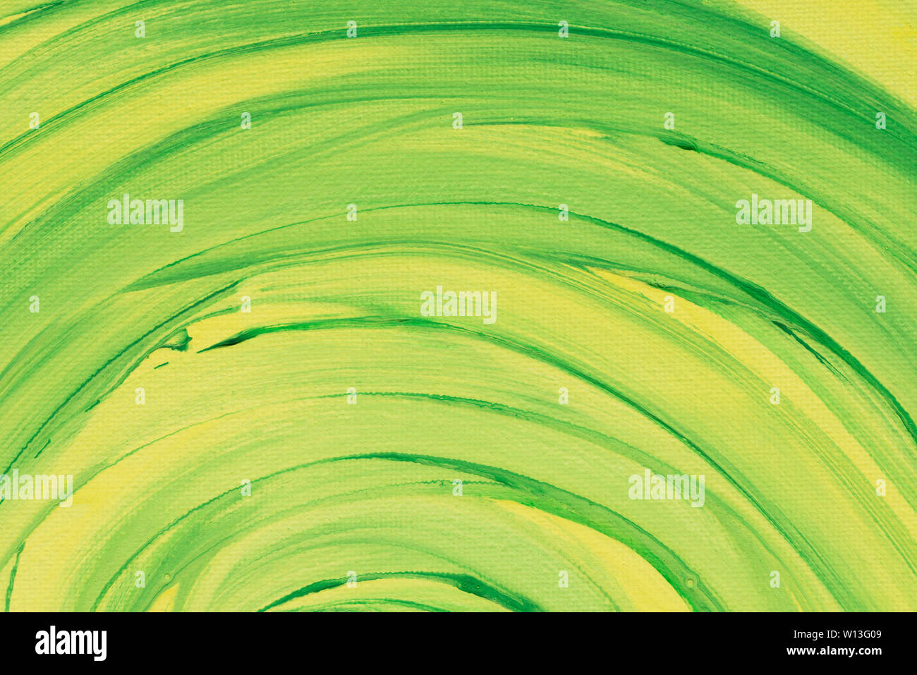 multicolored circle painted pattern on artistic canvas background ...