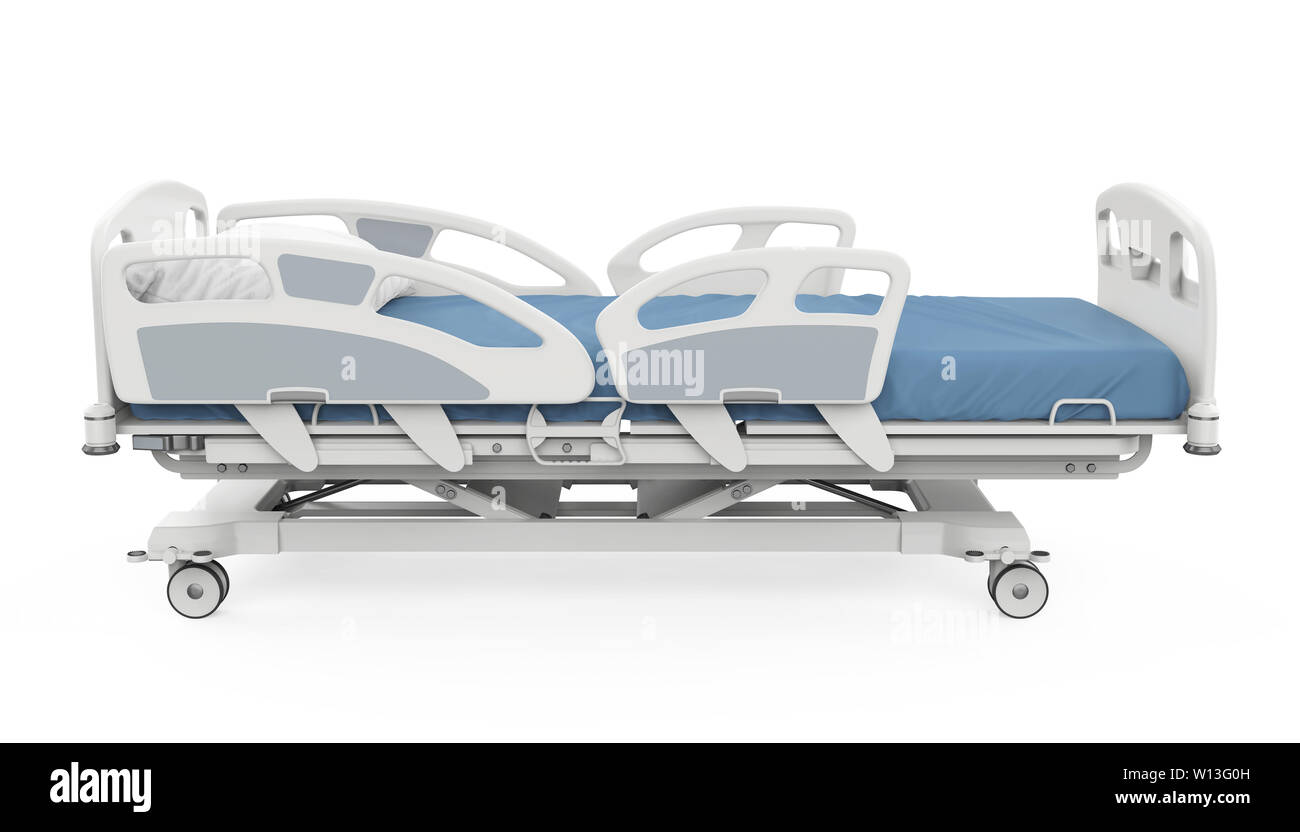 Hospital bed patient pillow Cut Out Stock Images & Pictures - Alamy