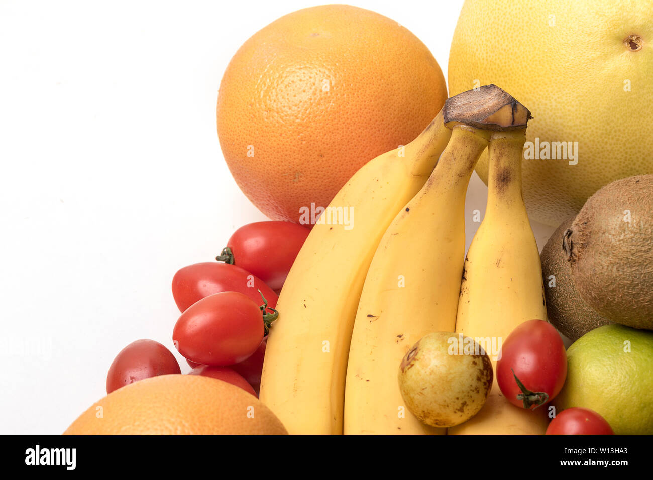 Fresh fruit combination Stock Photo - Alamy