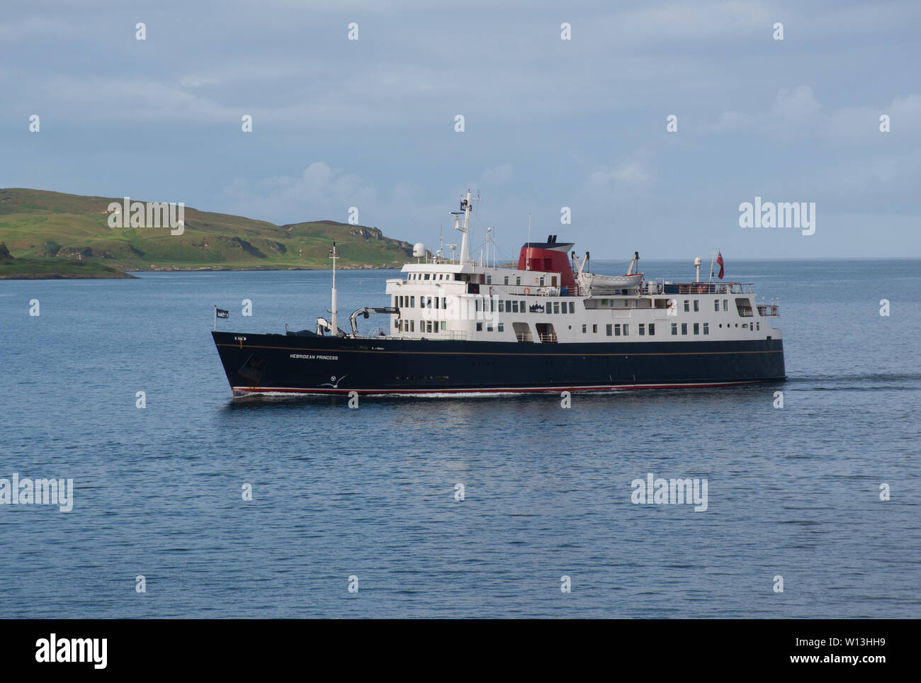 Oban Scotland United Kingdom - 4 June 2019: Cruise Ship converted from ...