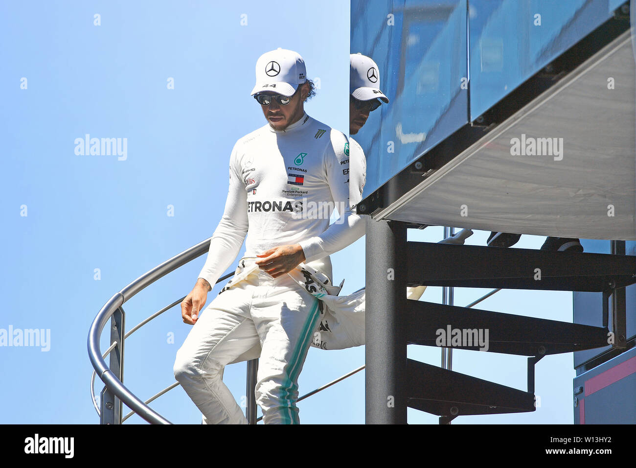 Zeltweg, Austria. 29th June, 2019. Lewis HAMILTON (GBR, Mercedes AMG ...
