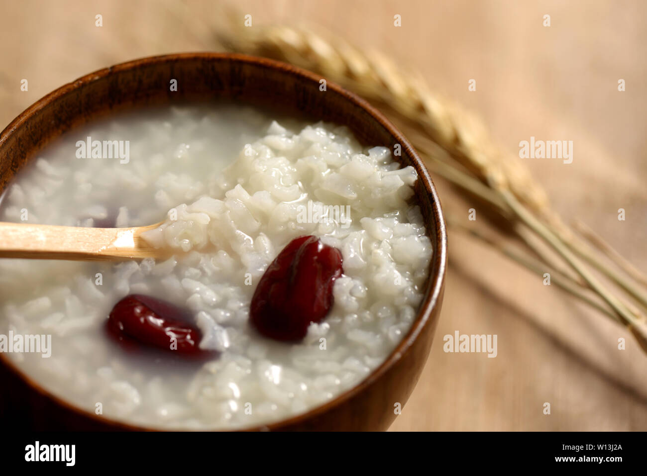 Rice long grain fragrance Northeast rice Stock Photo - Alamy