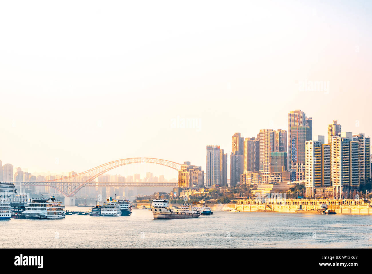 Chongqing chaotianmen bridge hi-res stock photography and images - Alamy