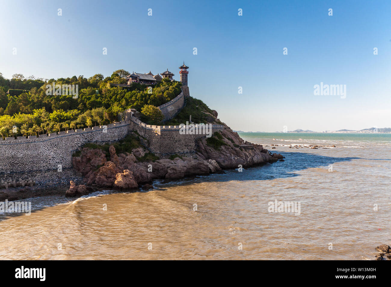 Bohai Sea Scenery of Penglai Changshan Islands, Yantai, Shandong ...