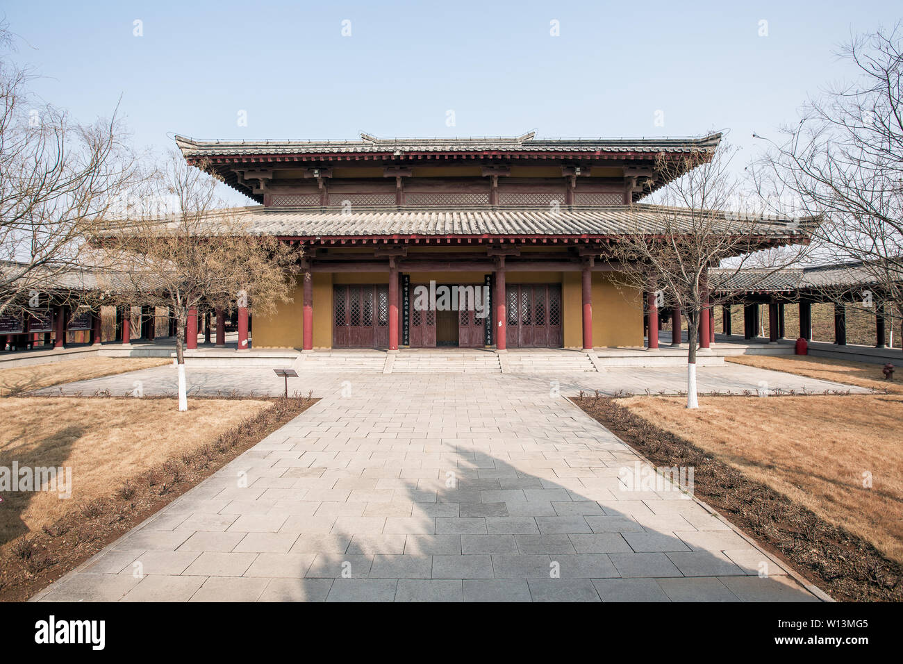 Guan Zhong Memorial Hall, North Xishan Village, Qiling Street, Linzi ...