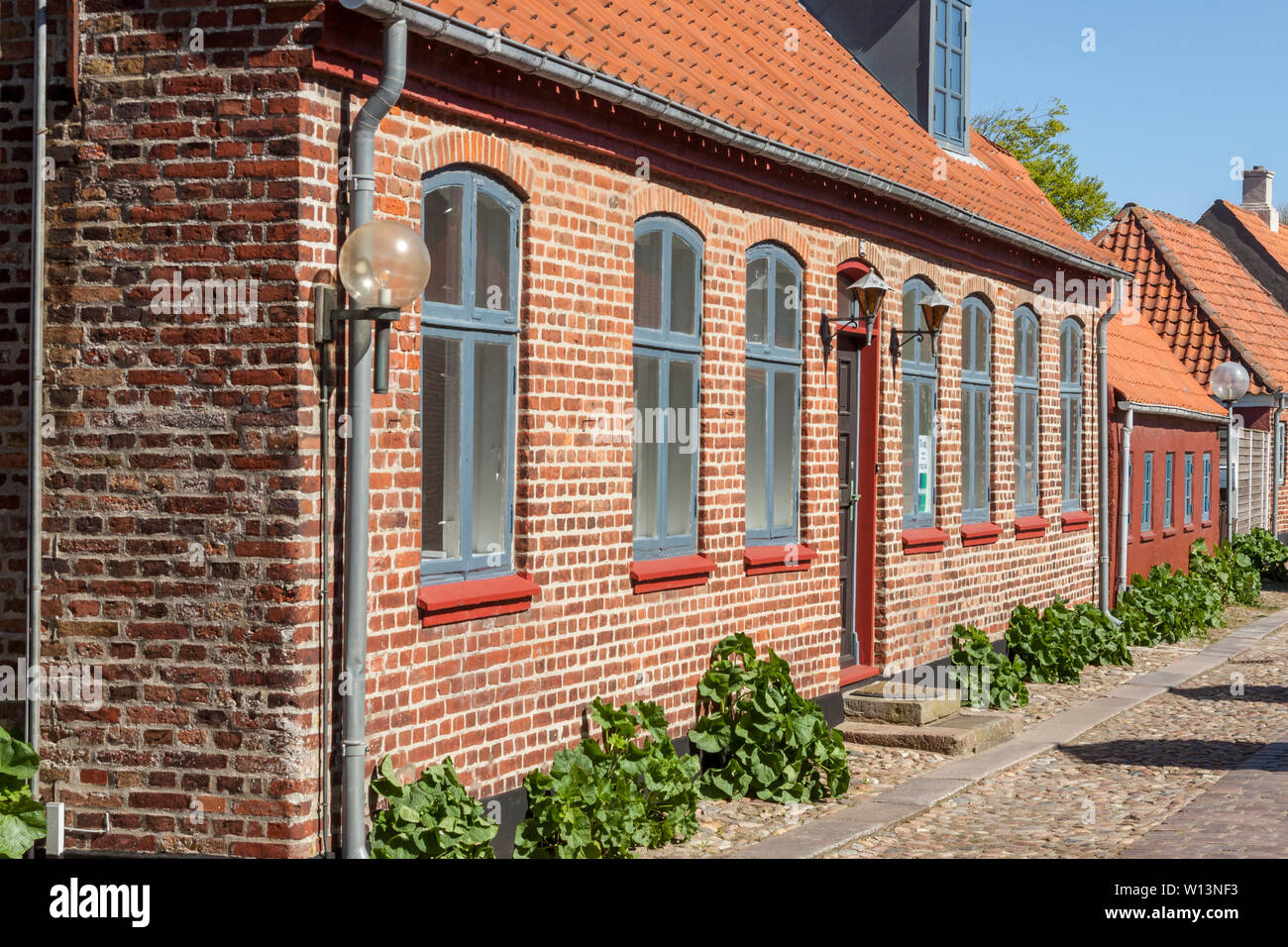Ringkobing old beauty town in Denmark, Europe Stock Photo - Alamy