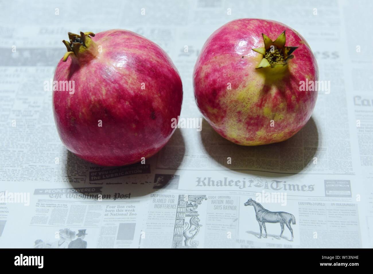 Soft seed pomegranate Stock Photo - Alamy