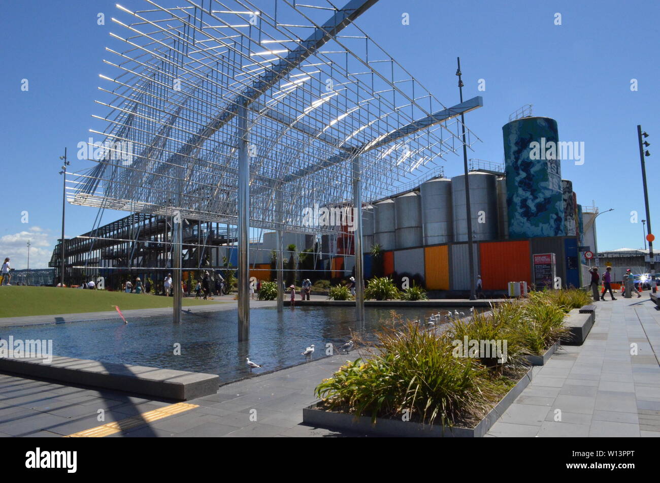 Auckland Silo Park, Wynyard Quarter Stock Photo - Alamy