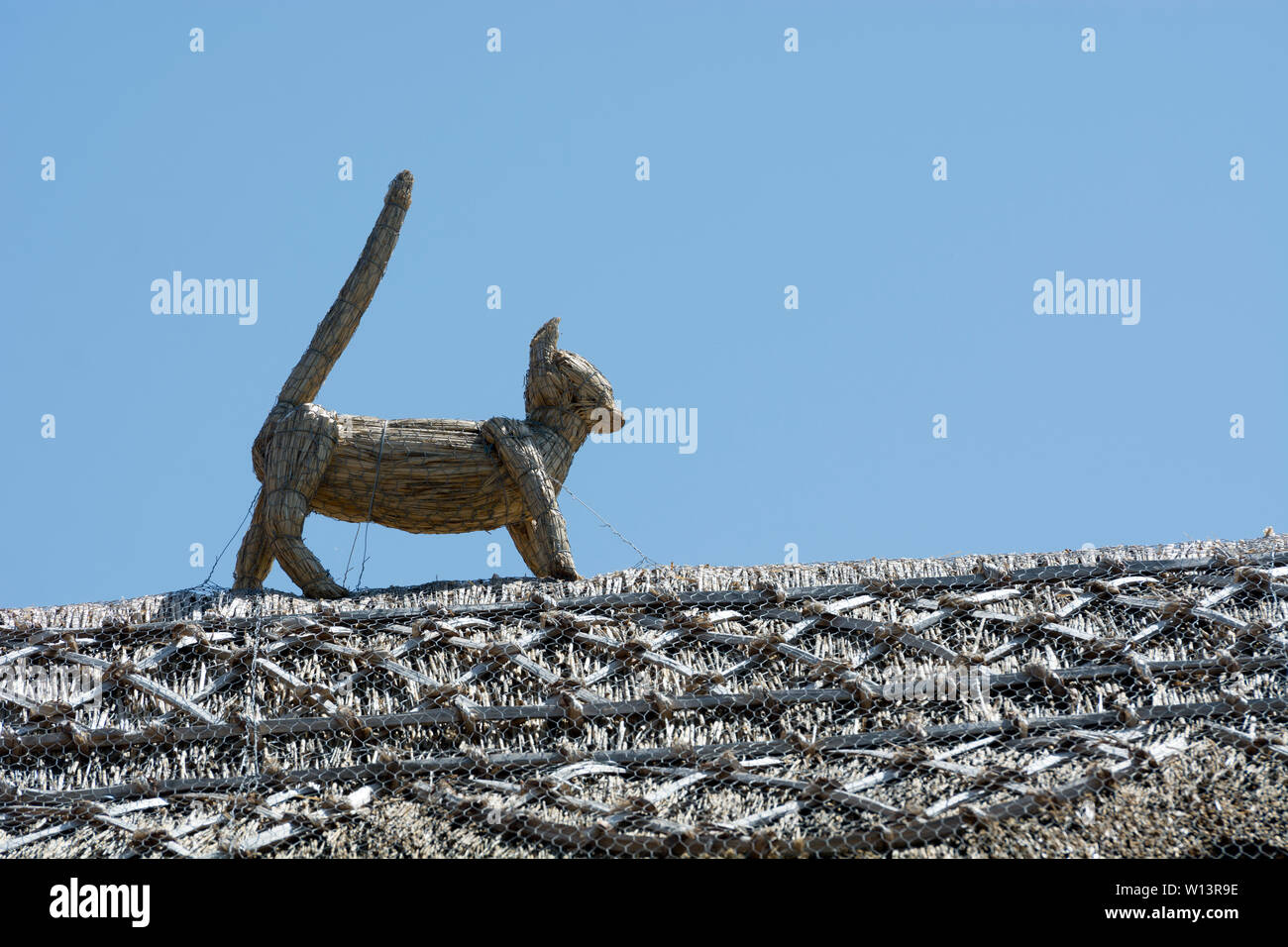 Thatched roof animals england hi-res stock photography and images - Alamy