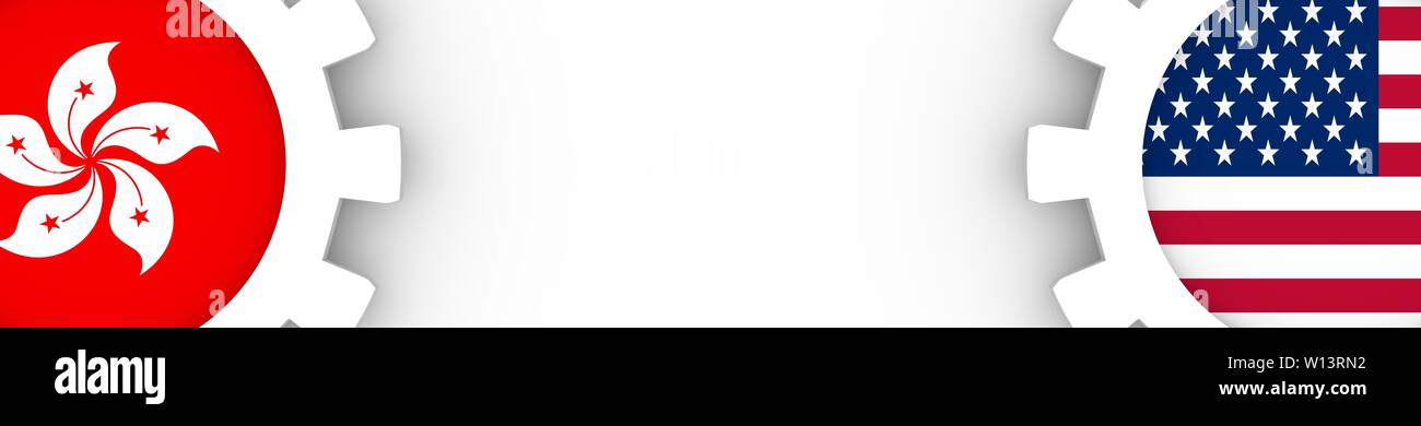 Web Banner, Header Layout Template. Politic and economic relationship ...