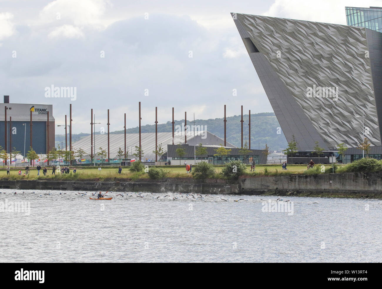 Belfast triathlon 2019 hi-res stock photography and images - Alamy