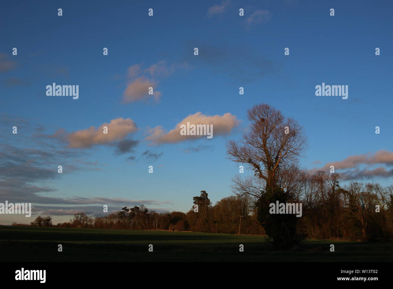 Landscape at Histon Stock Photo - Alamy