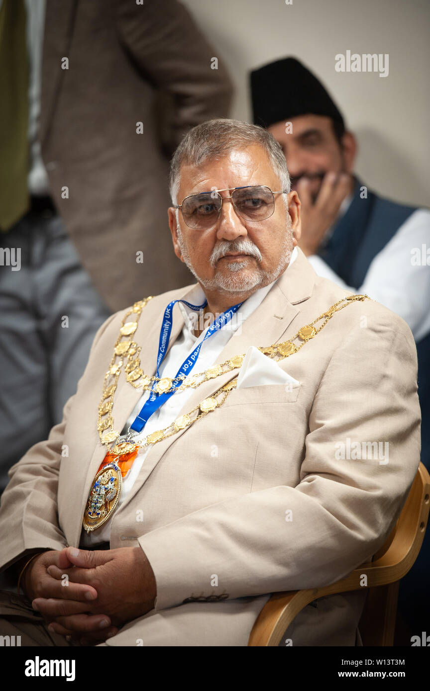 Mubarak Mosque, Sheephatch Lane, Tilford, Surrey, UK. 29th June 2019 ...