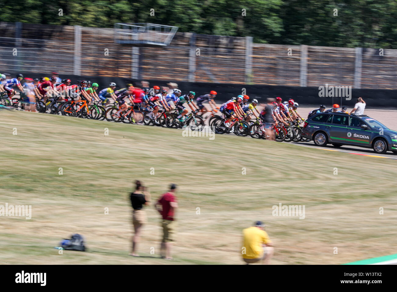 Leipzig, Germany. 30th June, 2019. Cycling, German championship, road ...