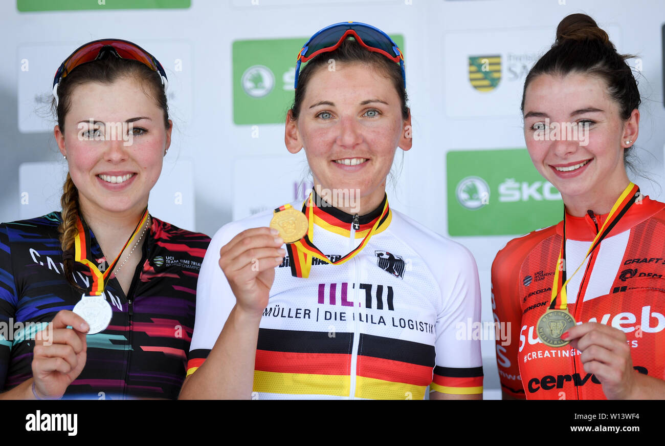 Leipzig, Germany. 30th June, 2019. Cycling, German championship, road ...