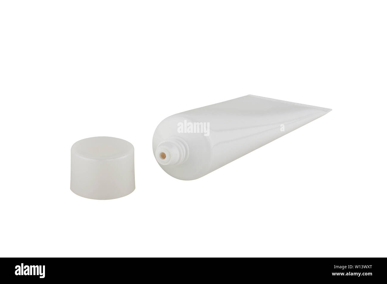 Tube with cream isolated on white background Stock Photo - Alamy