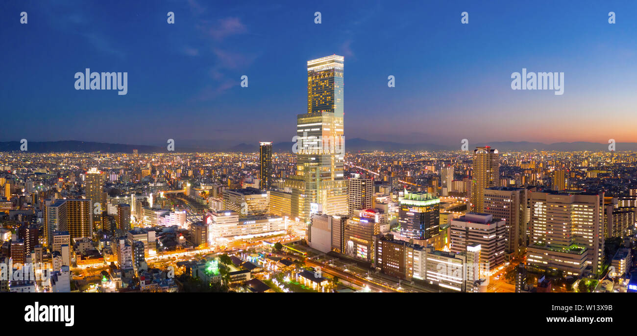 Abeno Osaka, high-rise building Stock Photo - Alamy