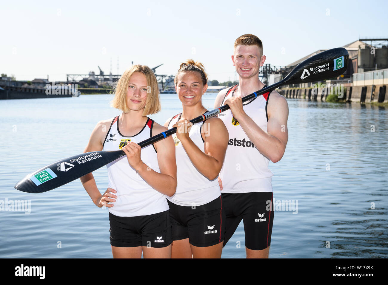 Karlsruhe, Deutschland. 27th June, 2019. Gesine Ragwitz, Greta ...