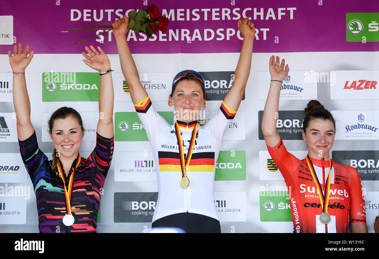 Leipzig, Germany. 30th June, 2019. Cycling, German championship, road ...