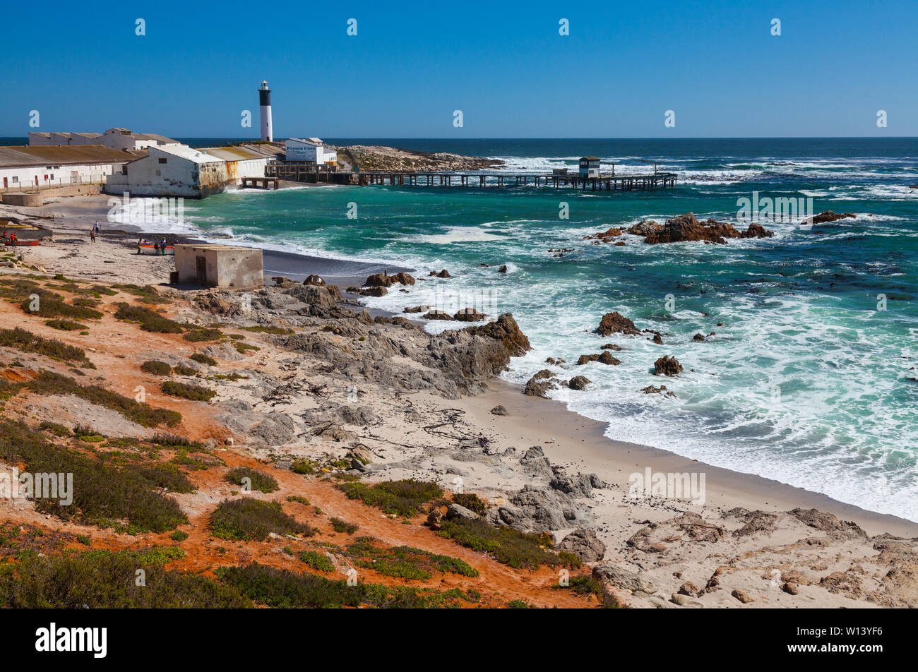 Lighthouse, Doringbaai, Western Cape province, South Africa, Africa ...