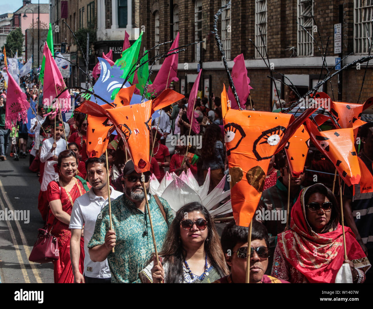 Boishakhi mela parade hi-res stock photography and images - Alamy