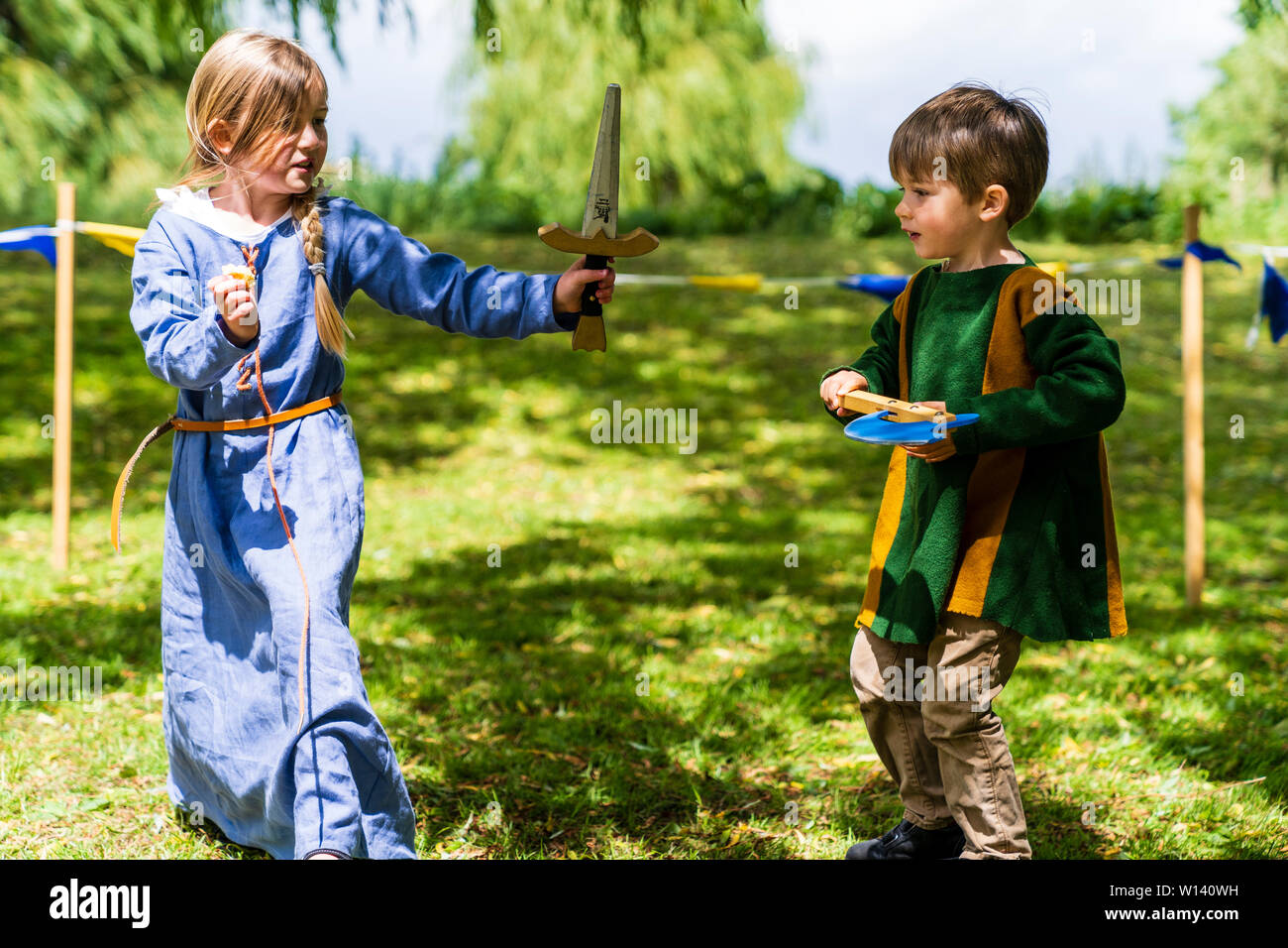 Baby Boy And Girl Fighting