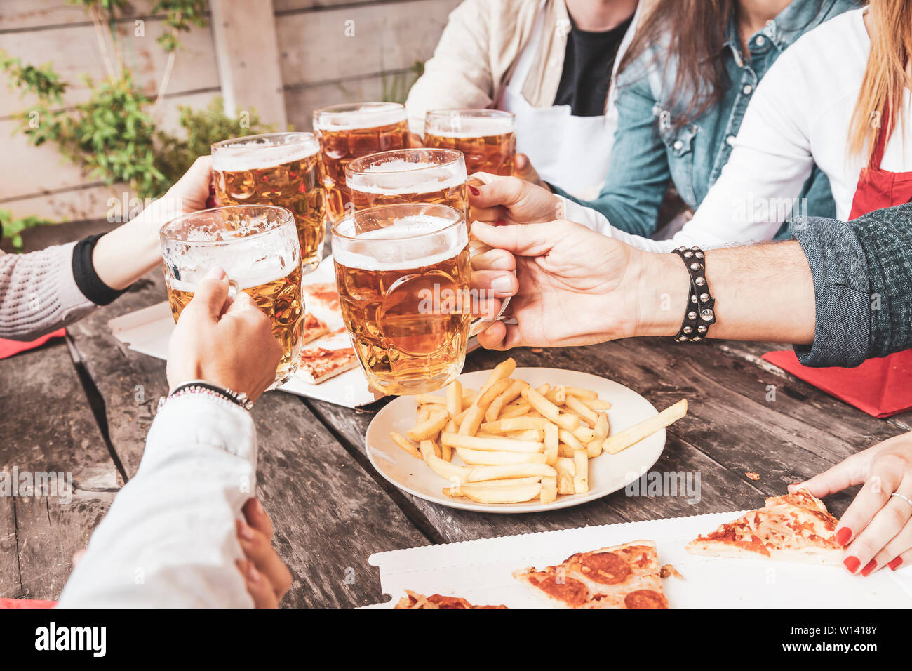 Eating take away drunk hi-res stock photography and images - Alamy