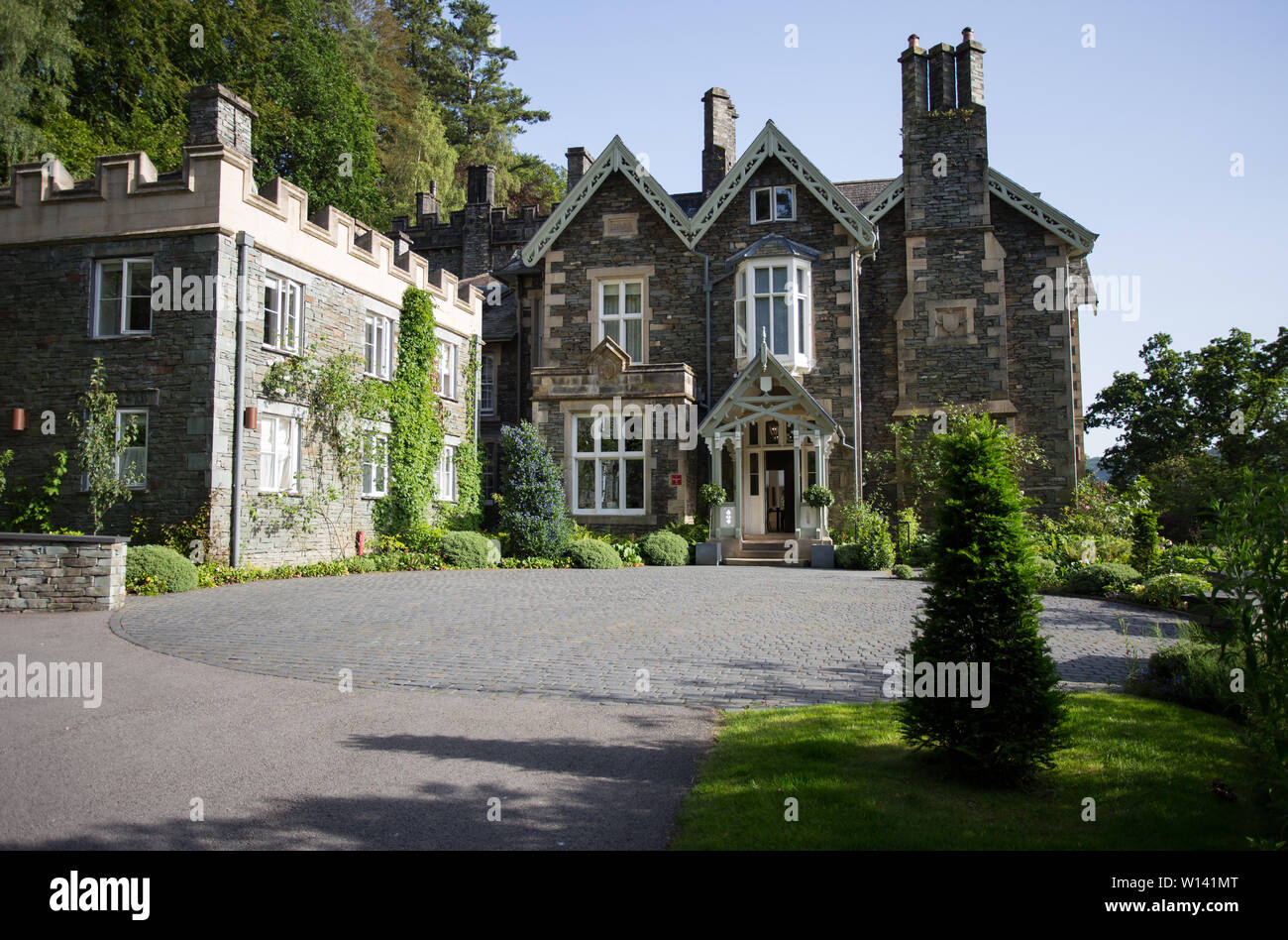 The Forest Side Hotel at Grasmere in the Lake District National Park ...
