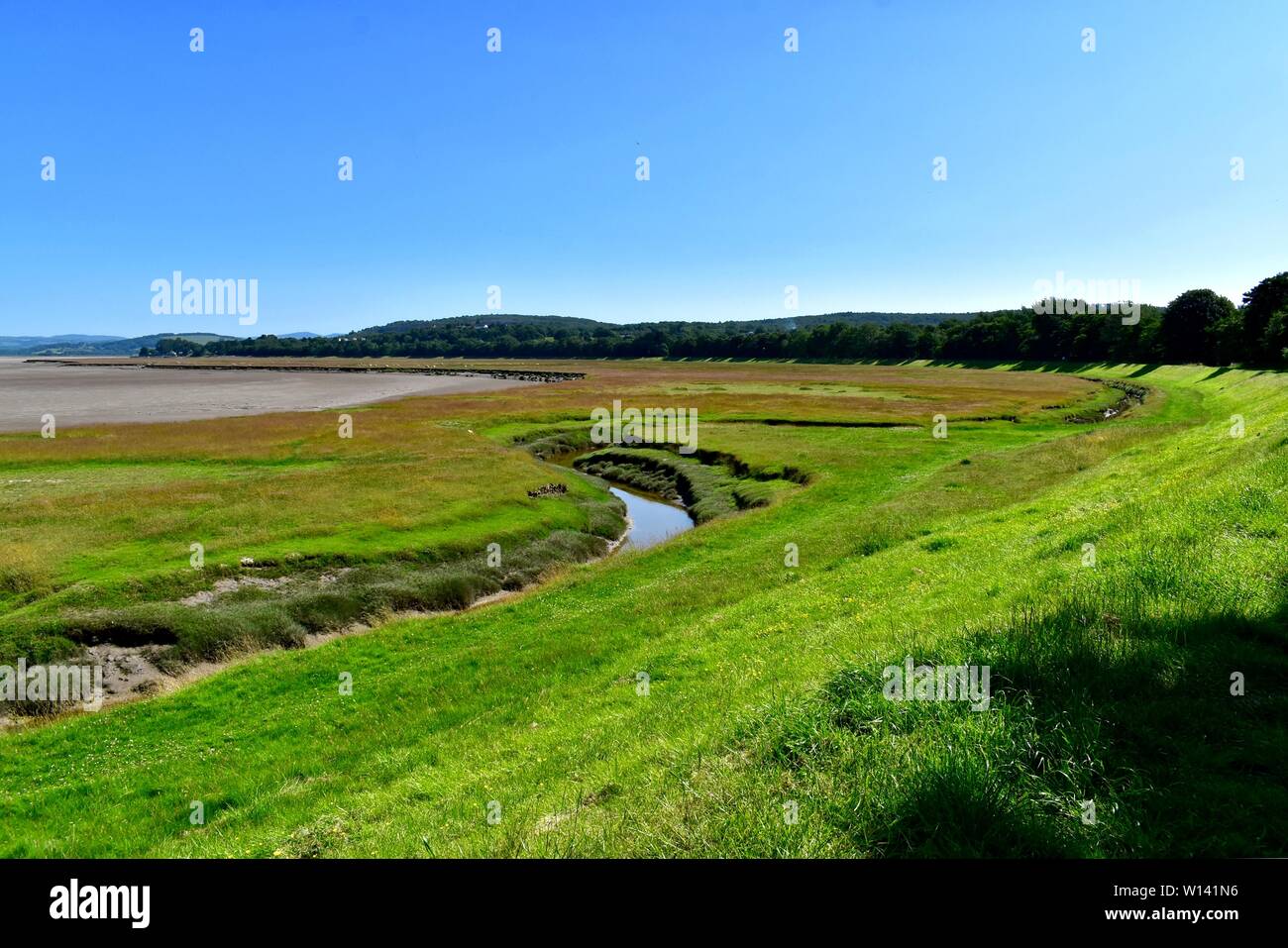The River Kent Estuary at Arnside Stock Photo - Alamy