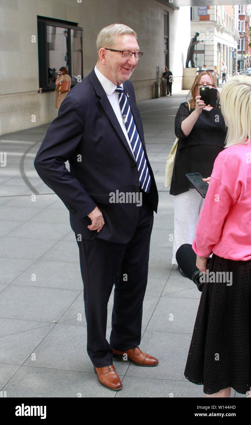 London, UK, 30th June 2019. Len McCluskey General Secretary of Unite ...