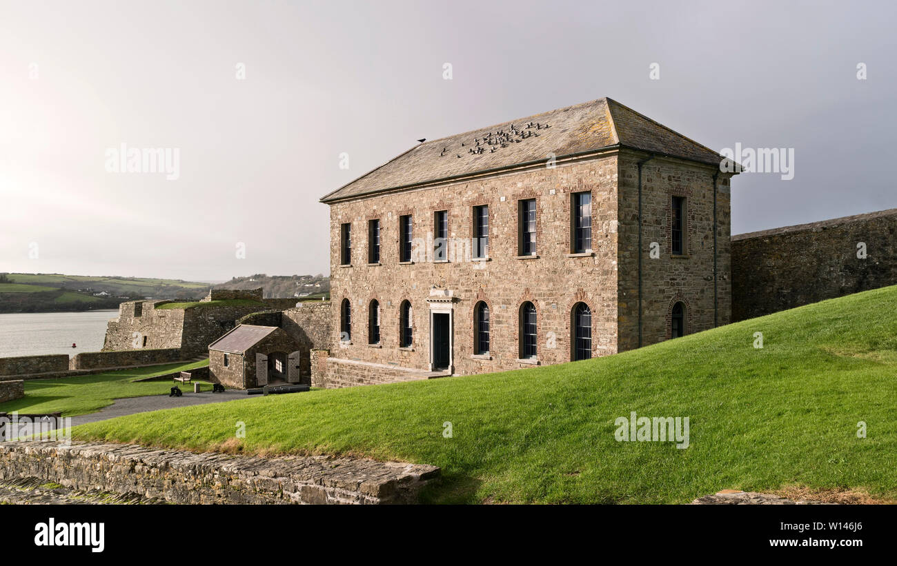 Big old english fort in the town of Kinsale in County Cork,Ireland ...