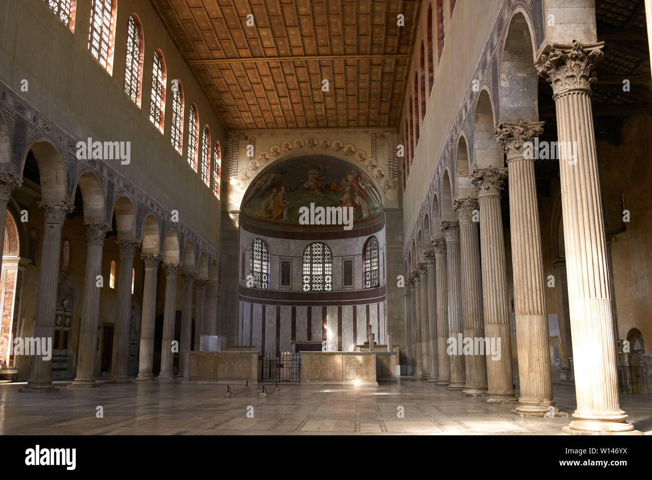 Basilica di santa Sabina all'Aventino in Rome Stock Photo - Alamy