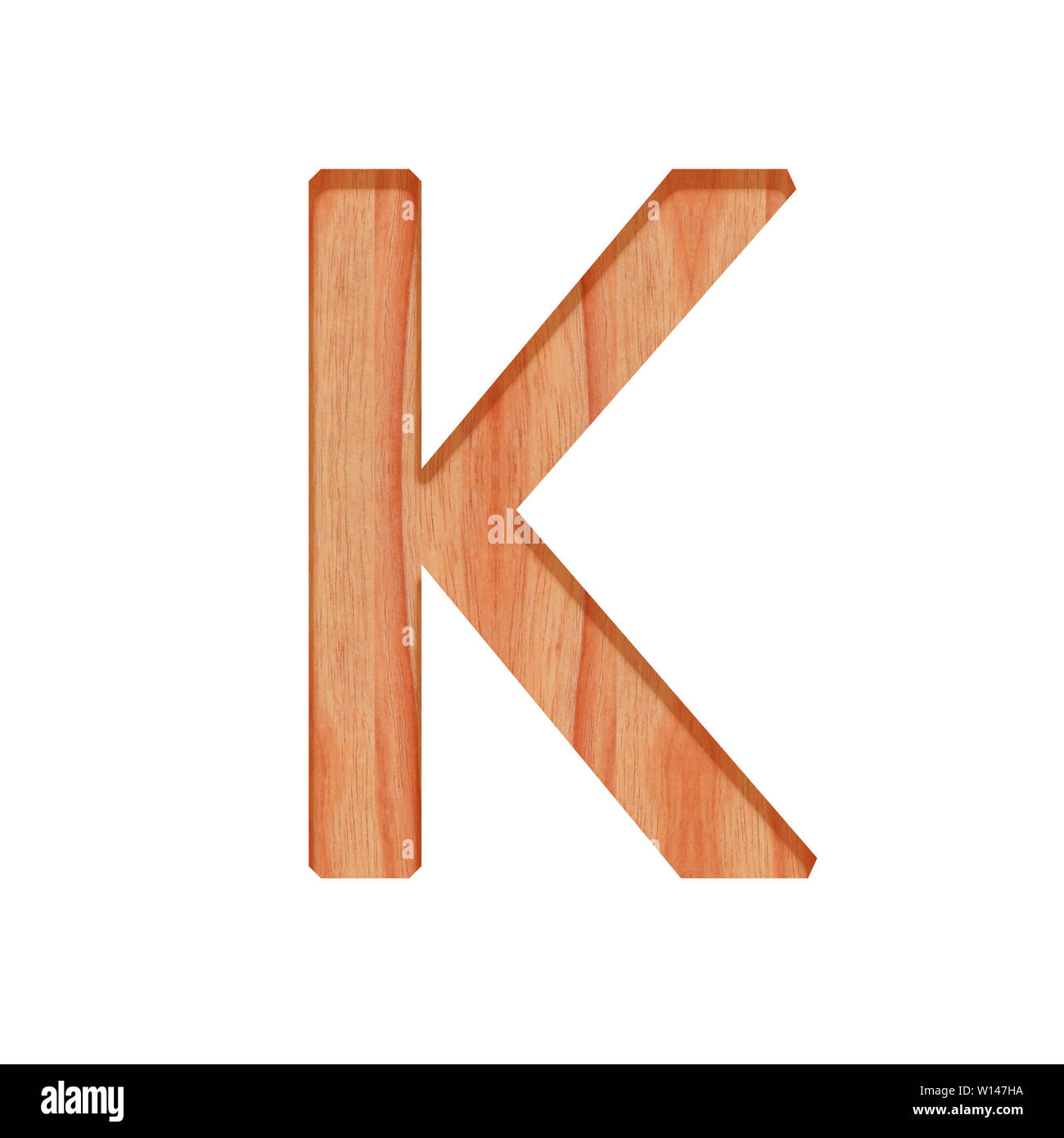 wooden letter pattern beautiful 3d isolated on white background, design ...