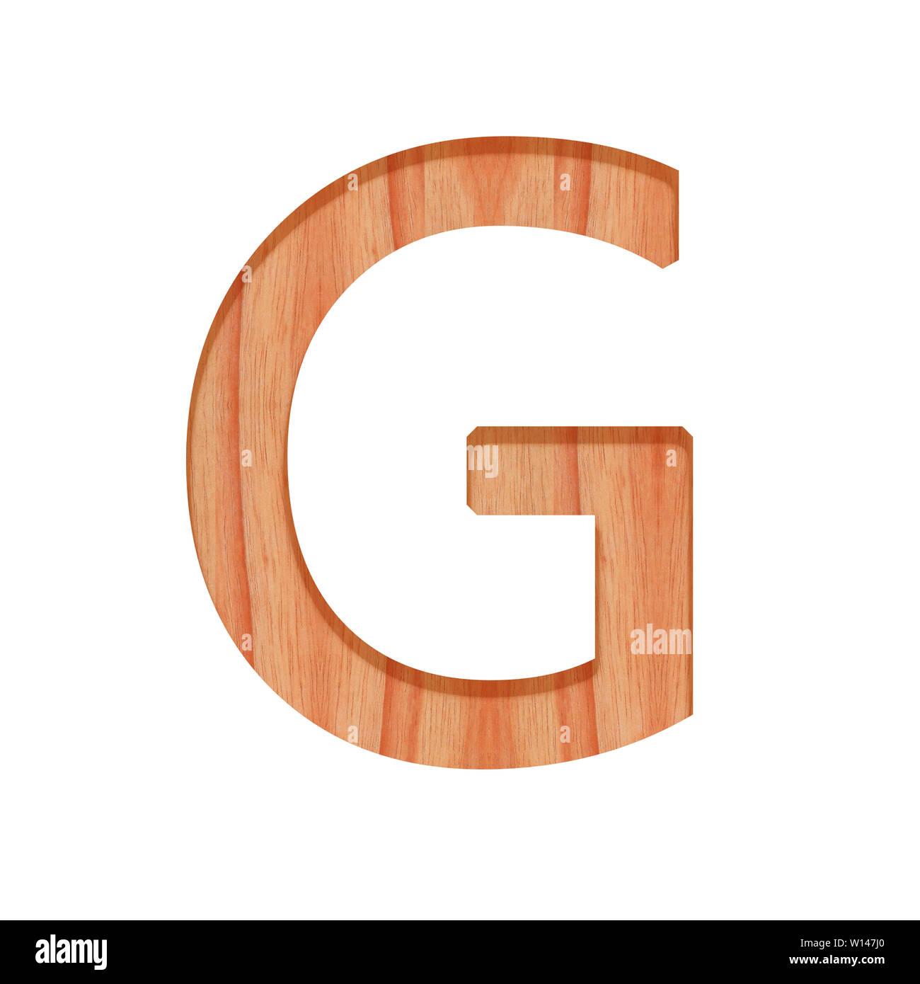 wooden vintage alphabet letter pattern beautiful 3d isolated on white ...