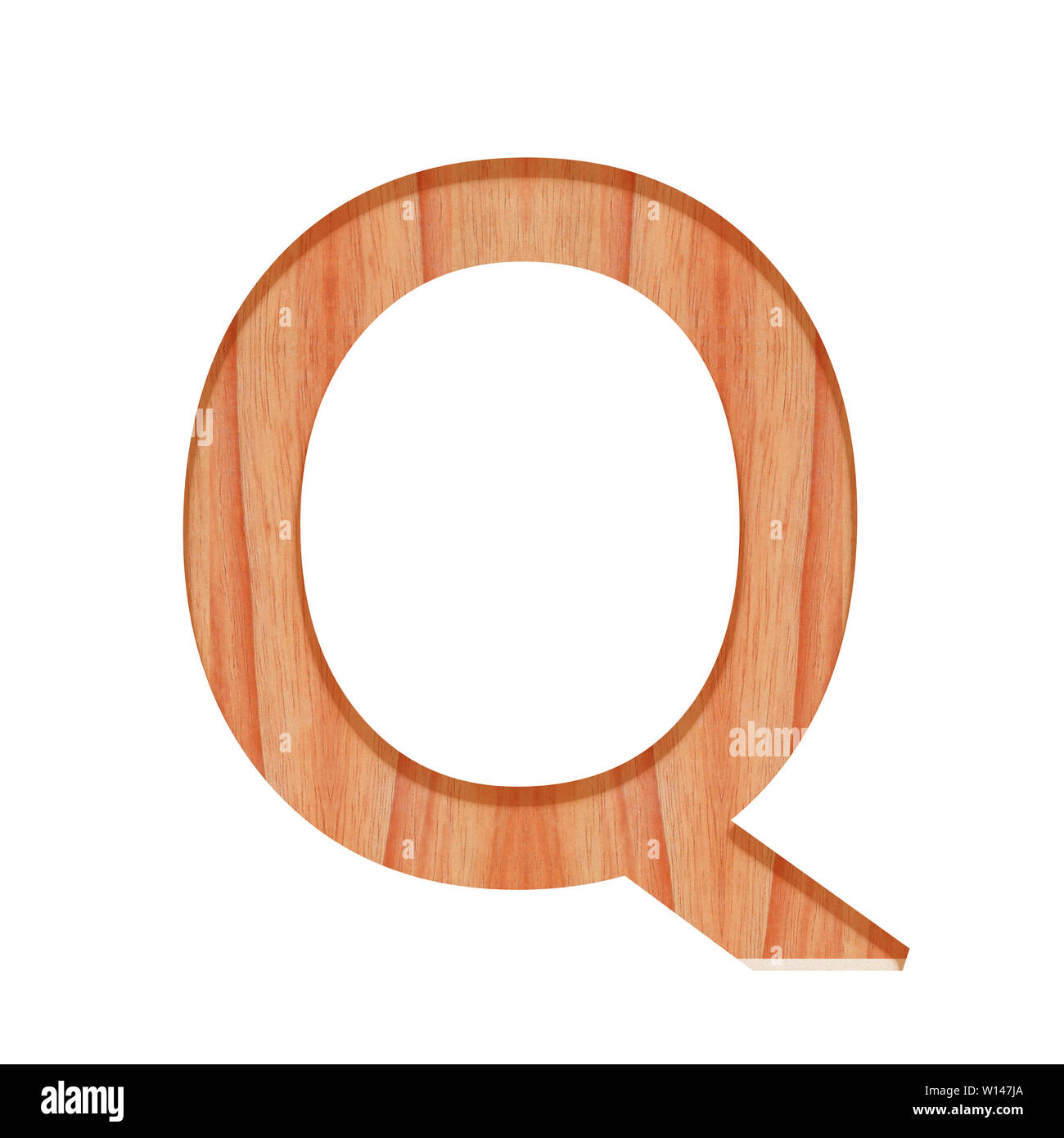 wooden letter pattern beautiful 3d isolated on white background, design ...