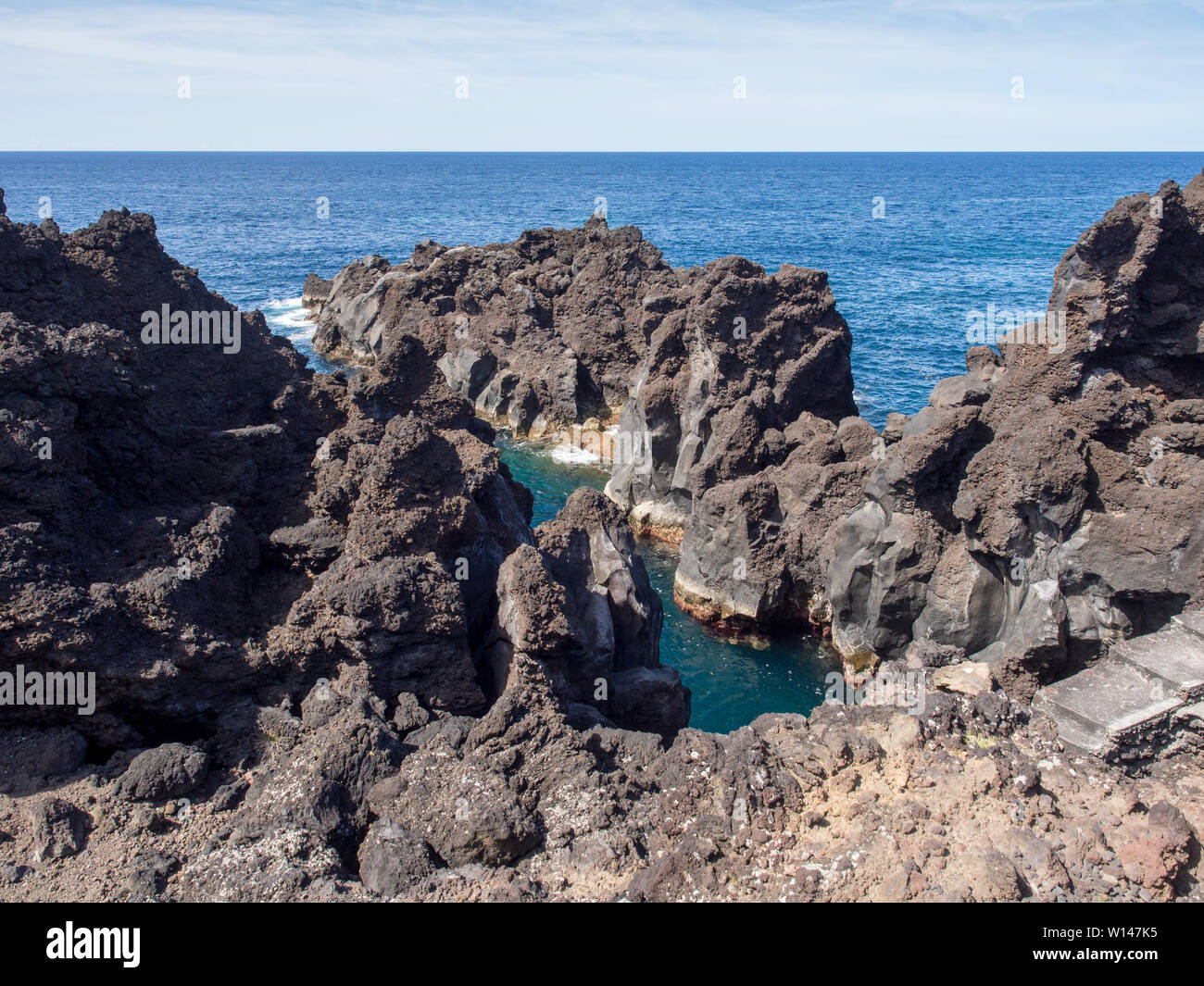 Azores volcano path hi-res stock photography and images - Alamy