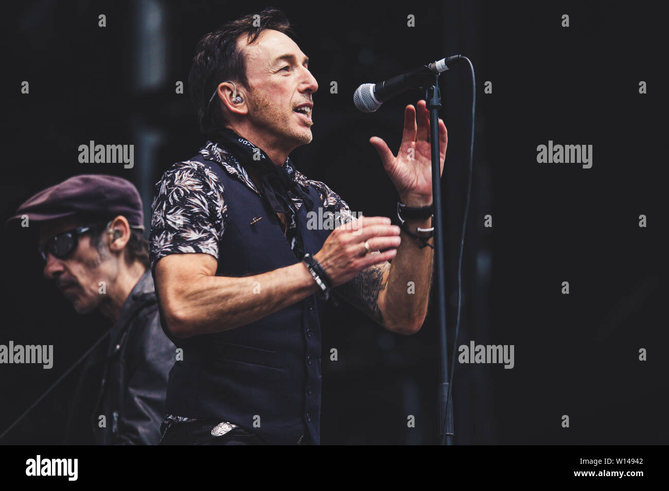 Johnny Mac & The Faithful Live at Bolton Macron Stadium June 2019 Stock ...