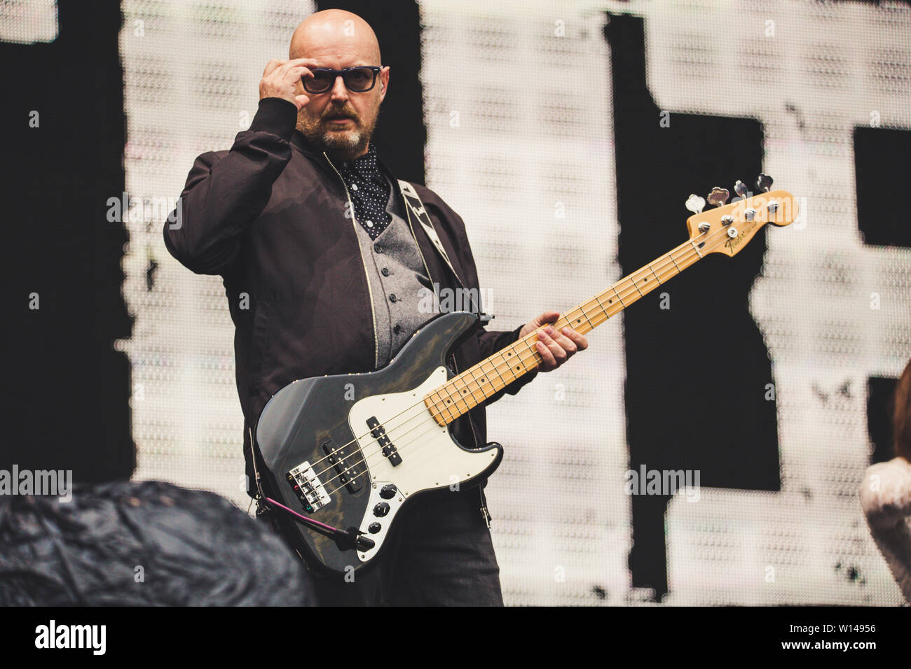 Johnny Mac & The Faithful Live at Bolton Macron Stadium June 2019 Stock ...