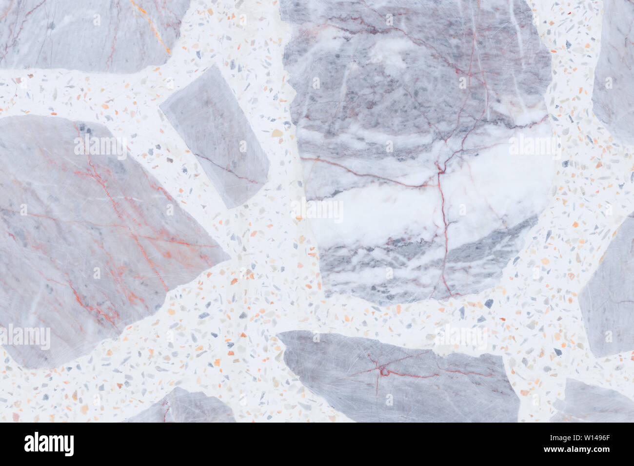 terrazzo flooring or polished stone pattern wall and color surface ...