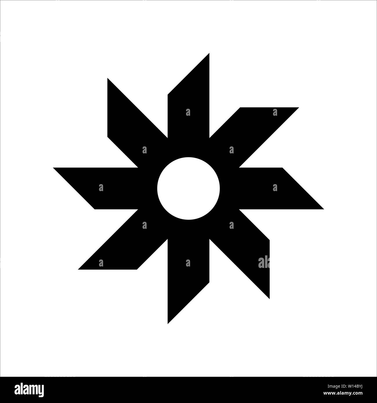 cog icon. flat illustration of cog vector icon for web. Perfect use for ...