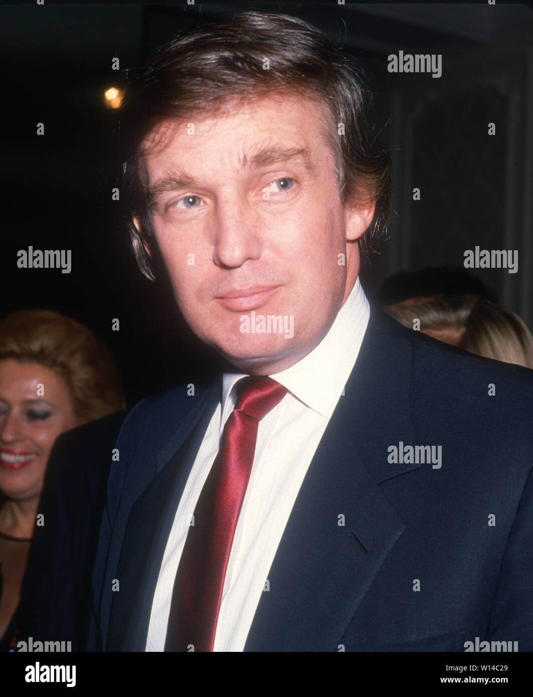 Donald Trump 1980s Photo By Michael Ferguson/PHOTOlink.net Stock Photo ...