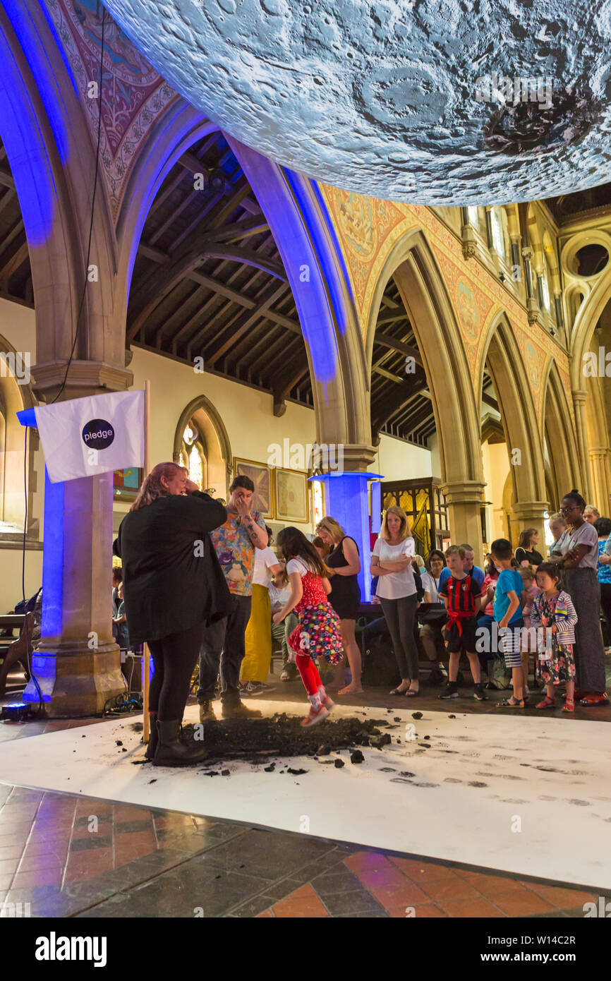 Bournemouth, Dorset, UK. 30th June 2019. Pledge by Carrie Mason, part ...