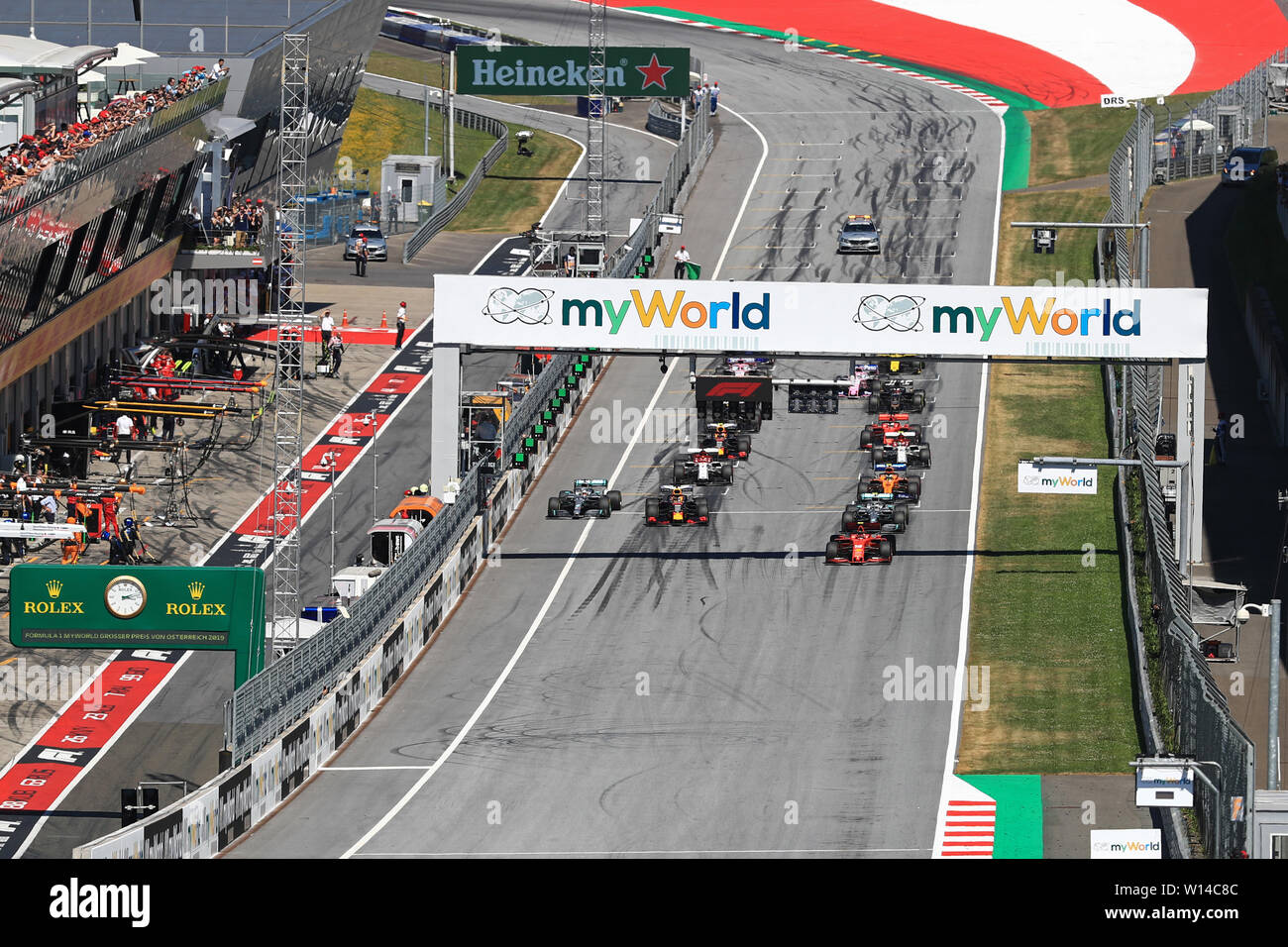 Red Bull Ring, Spielberg, Austria. 30th June, 2019. FIA Formula 1 Grand ...